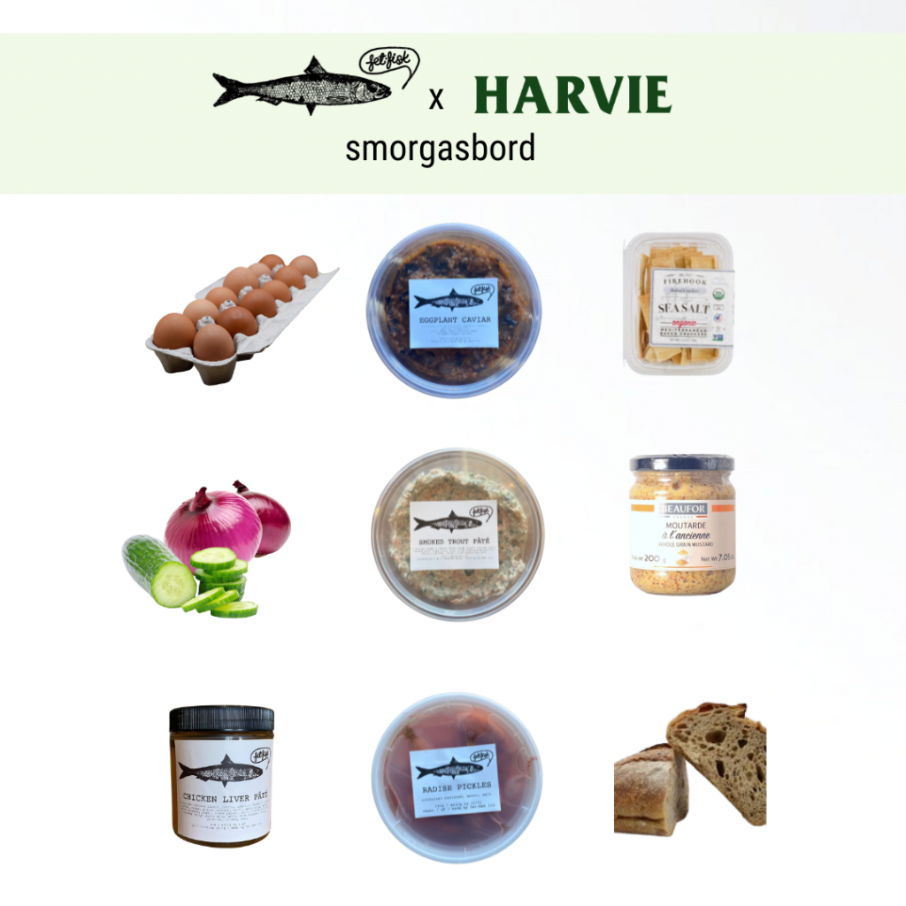 Fet Fisk x Harvie Smorgasbord - Harvie Blog